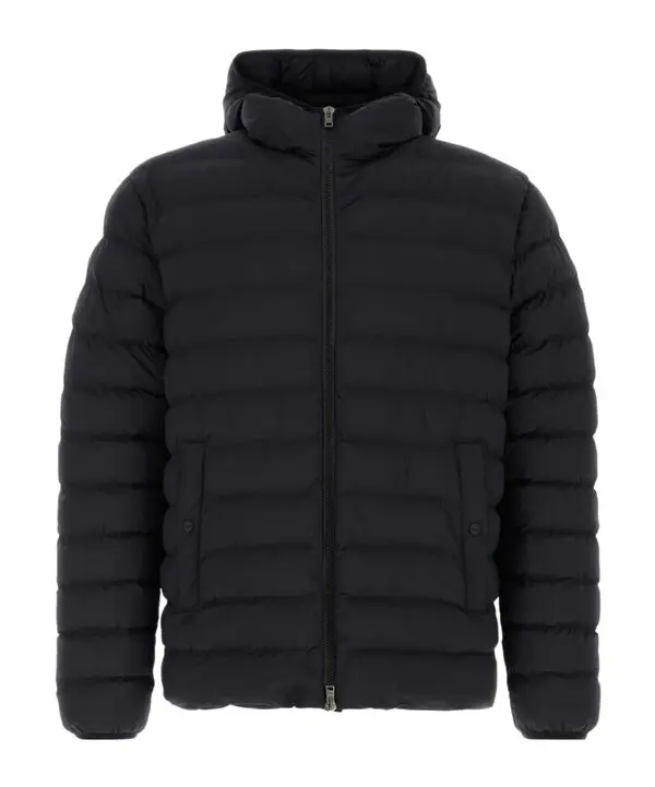Herno Hooded Jacket - Black