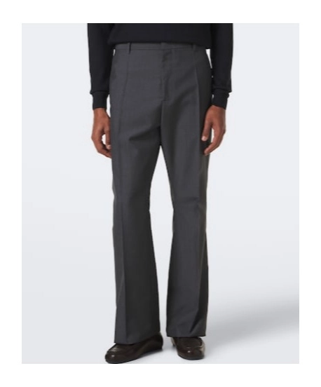 JIL SANDER Wool And Mohair Bootcut Pants