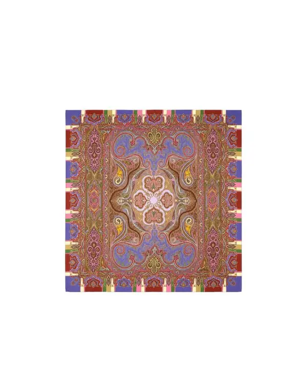 Etro Paisley Square Scarf - Multicolour