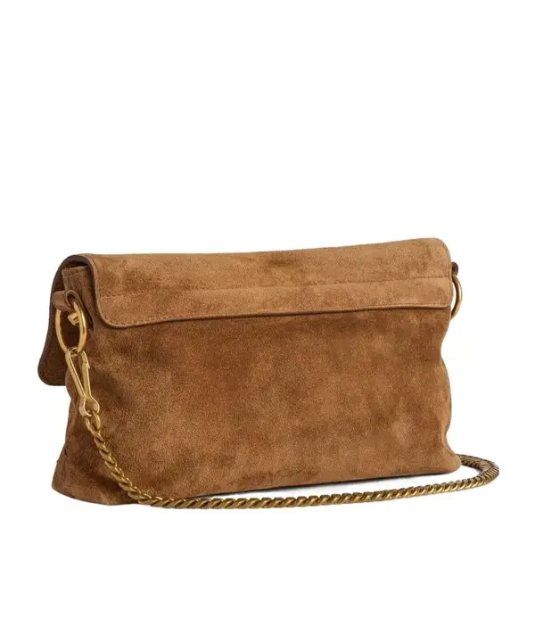 Balenciaga Le City Clutch With Chain - Camel