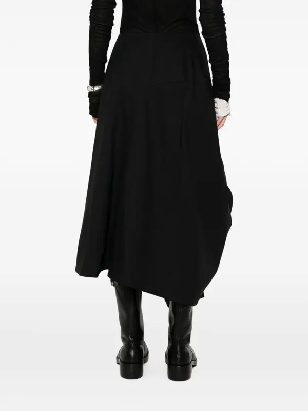 Comme Des Garçons Asymmetric Draped Skirt