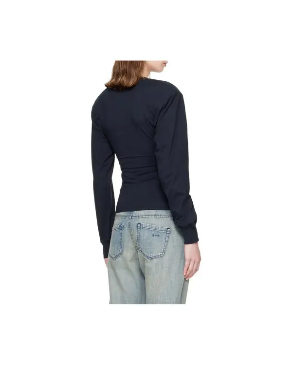 Paloma Wool Long-sleeve Polo Shirt - Blue