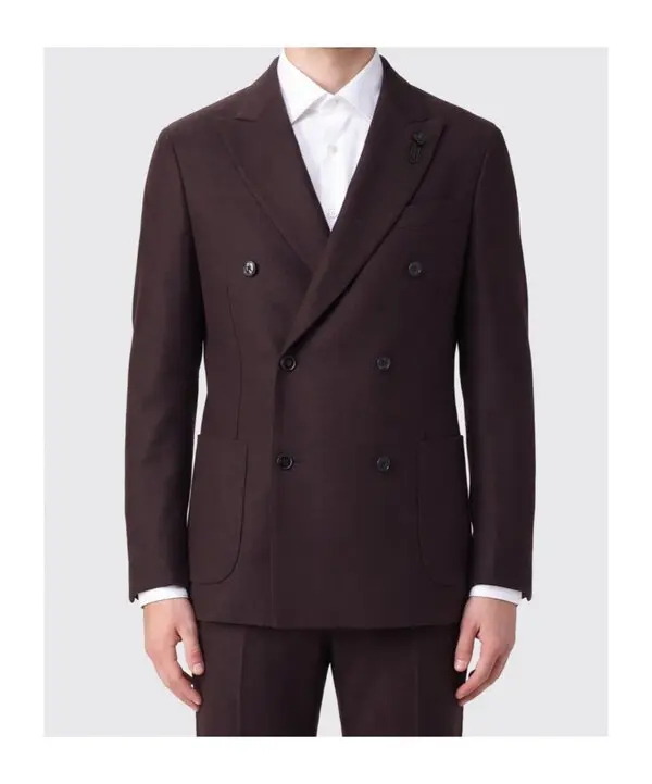 LARDINI Roma Double-breasted Blazer
