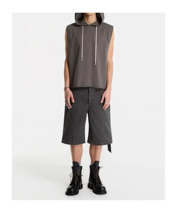 Rick Owens Sleeveless Hoodie