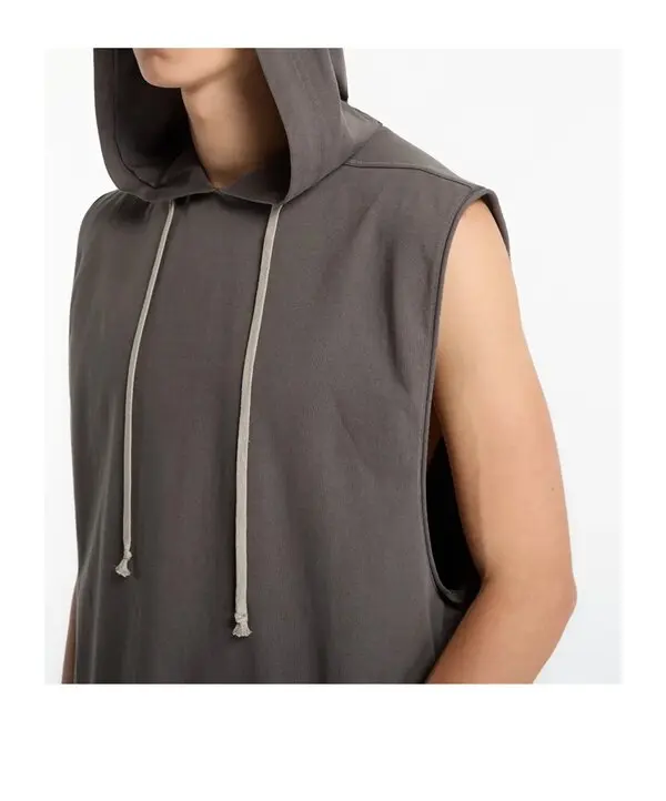 Rick Owens Sleeveless Hoodie