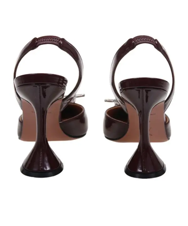 Amina Muaddi Pointed-toe High-heeled Sandals