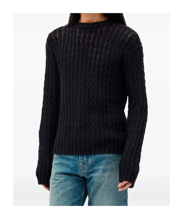 ANN DEMEULEMEESTER Long-sleeve Knit Top