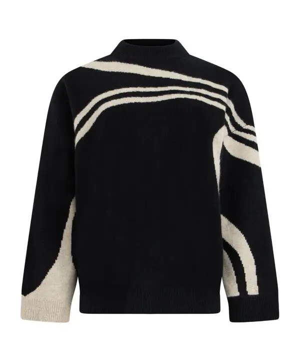 Loulou De Saison Noga Oversized Knitted Sweater - Multi-color