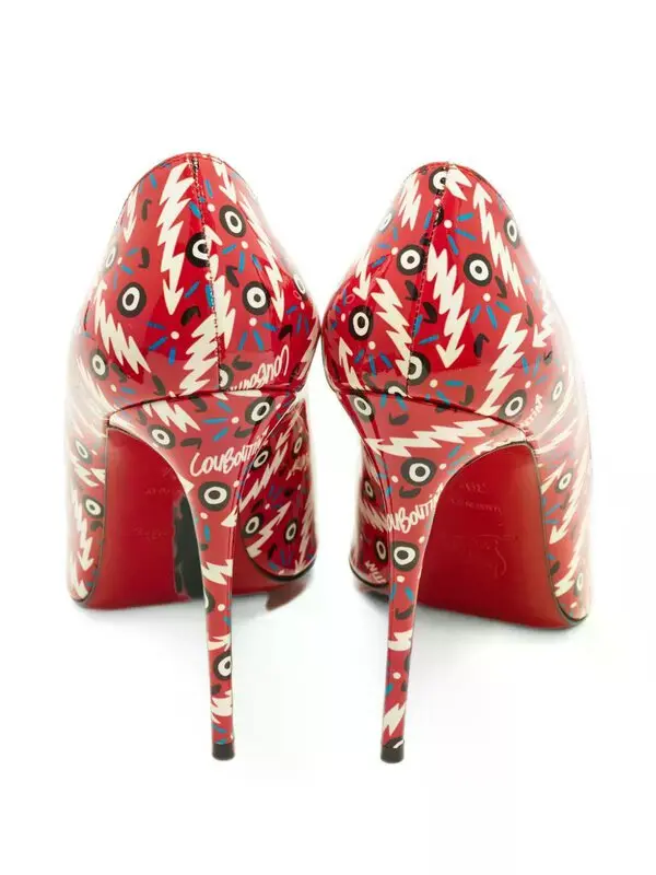 CHRISTIAN LOUBOUTIN Kate Leather Heeled Pumps