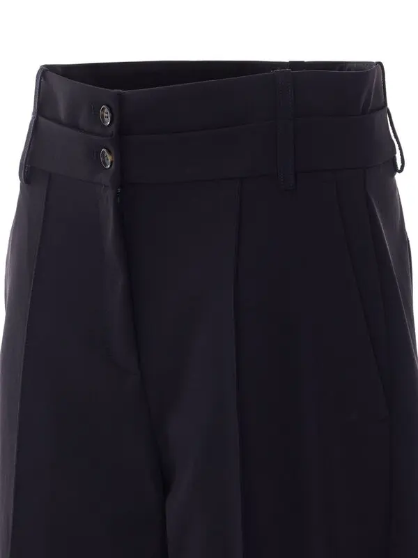 Pinko Belted Pintuck Trousers
