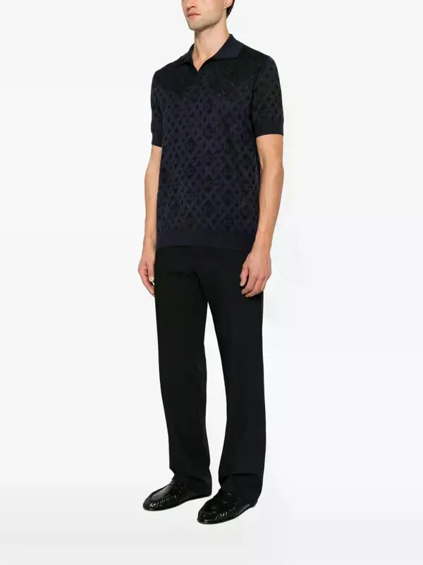 Dolce & Gabbana Monogram-jacquard T-shirt