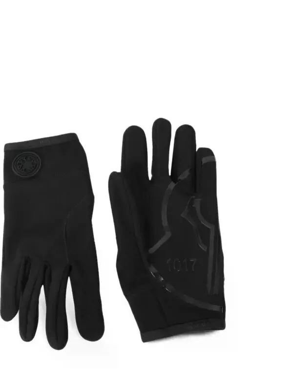 Moncler 1017 Alyx 9sm Logo-print Gloves - Black