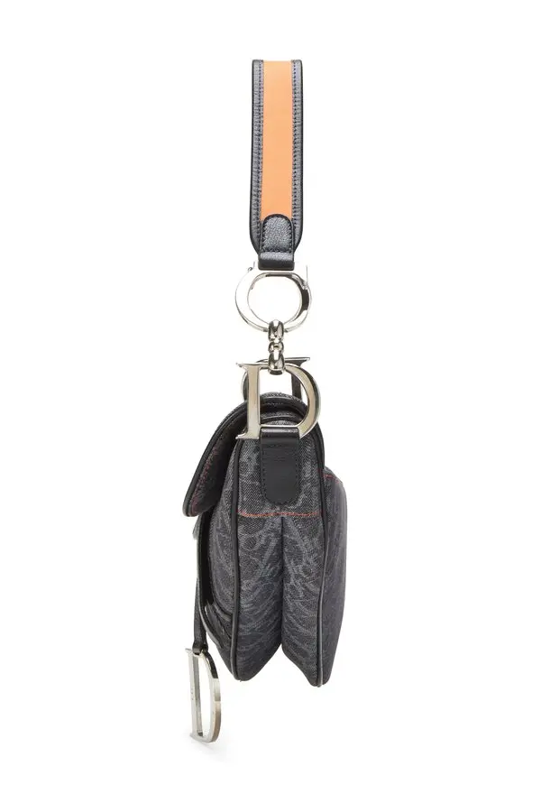 Dior Trotter Denim Flight Saddle Bag