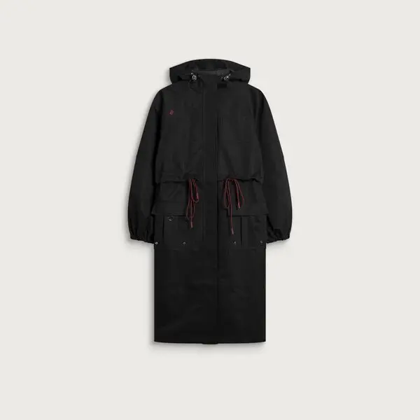 DAMSON MADDER X Logan Raincoat - Black