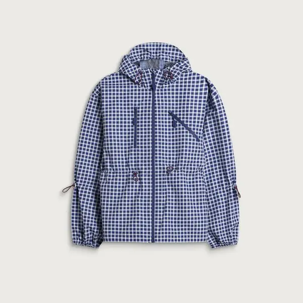 DAMSON MADDER X Matilda Raincoat - Navy Check