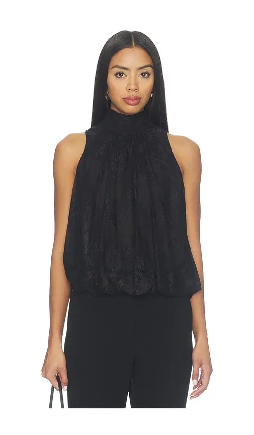 MAUDE CLUB Octavia Top - Black