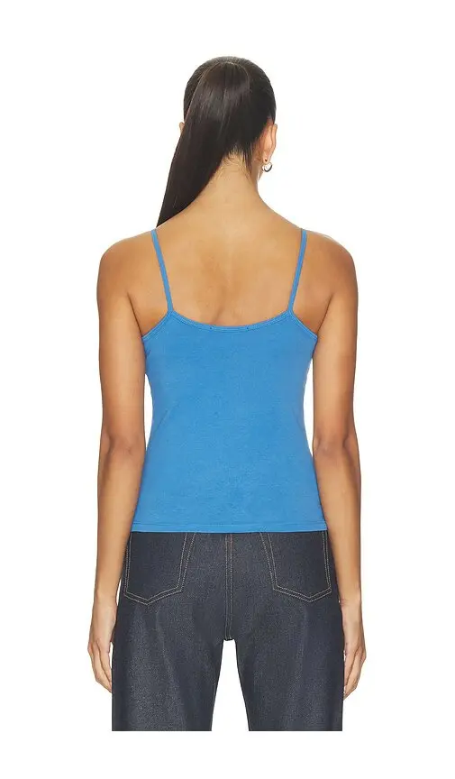 WILLY CHAVARRIA Princess Cholita Tank Top In Blue