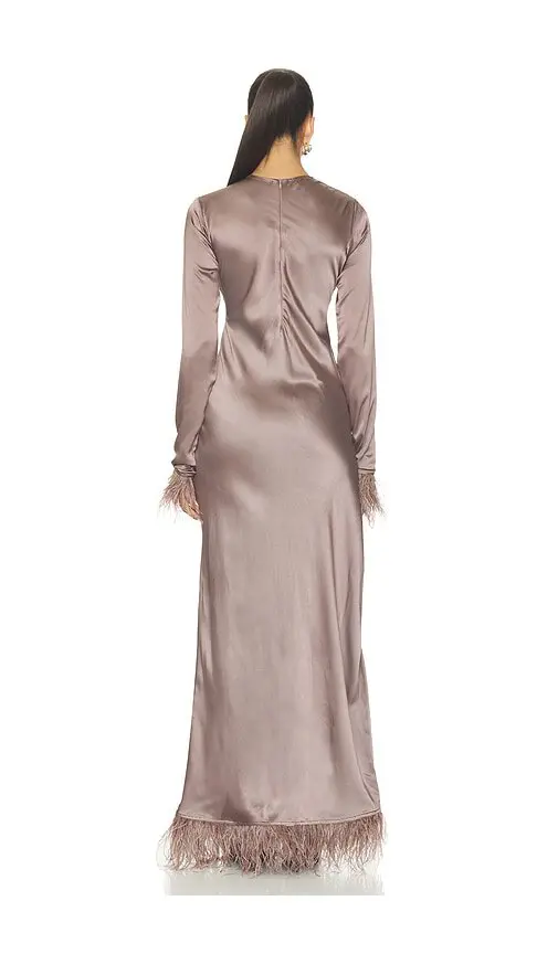 DEME BY GABRIELLA Alder Dress In Chocolate