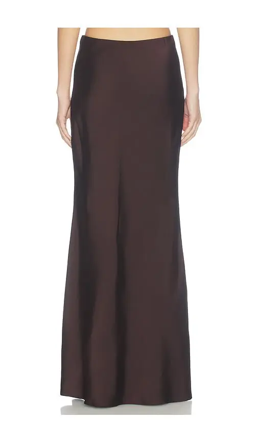 Rococo Sand Maxi Skirt In Chocolate