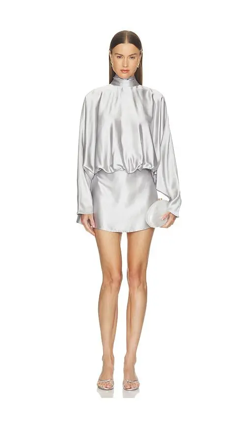 MAUDE CLUB Bellucci Dress In Grey