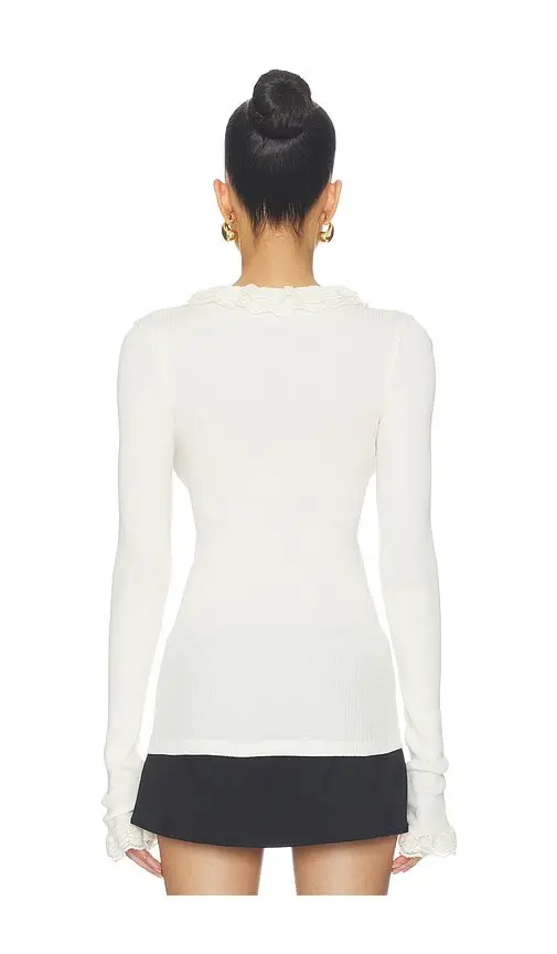 OPERASPORT Cecilia Seamless Cardigan In Neutral