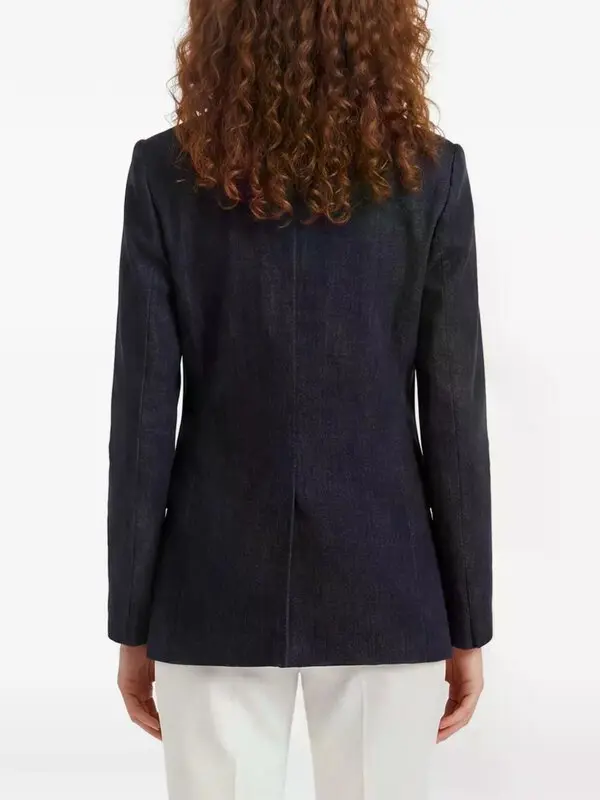 SUTTON NEW YORK Double-breasted Velvet Jacket