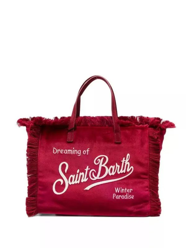 MC2 SAINT BARTH Colette Fringed Tote Bag