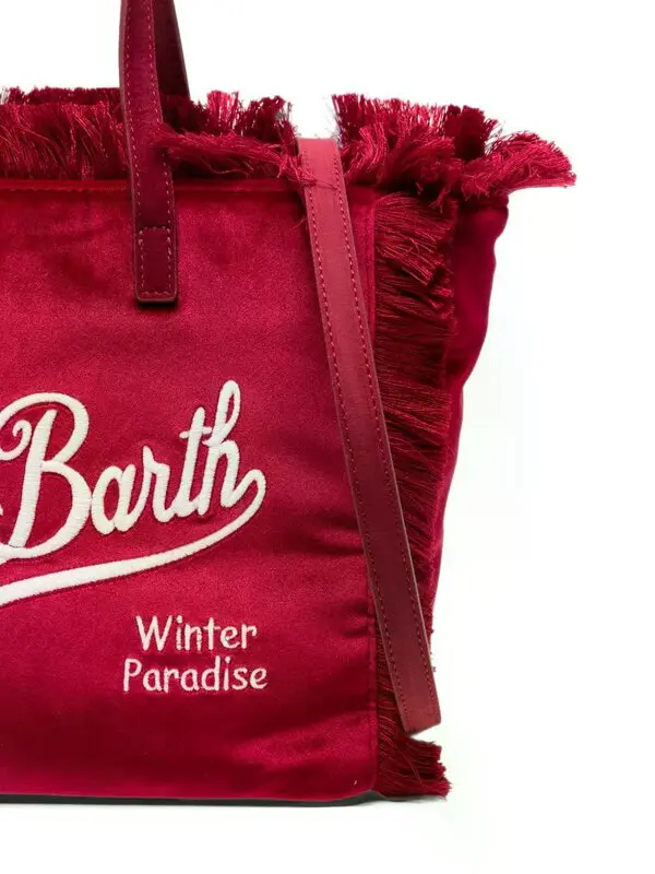 MC2 SAINT BARTH Colette Fringed Tote Bag