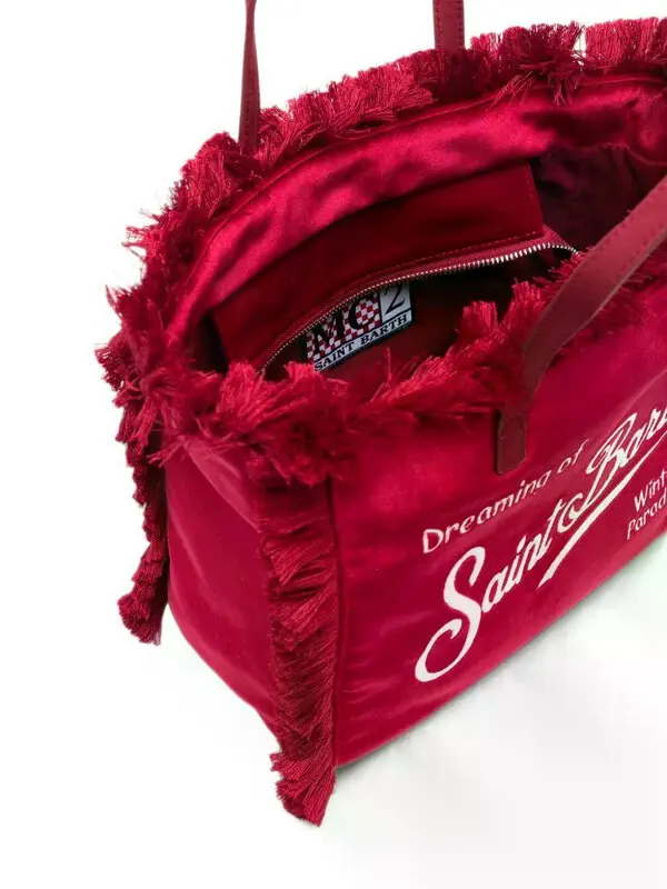 MC2 SAINT BARTH Colette Fringed Tote Bag