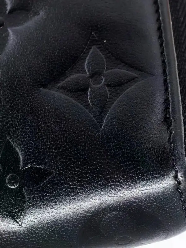 LOUIS VUITTON Coussin Zippy Wallet Monogram Embossed Lambskin Small Wallets