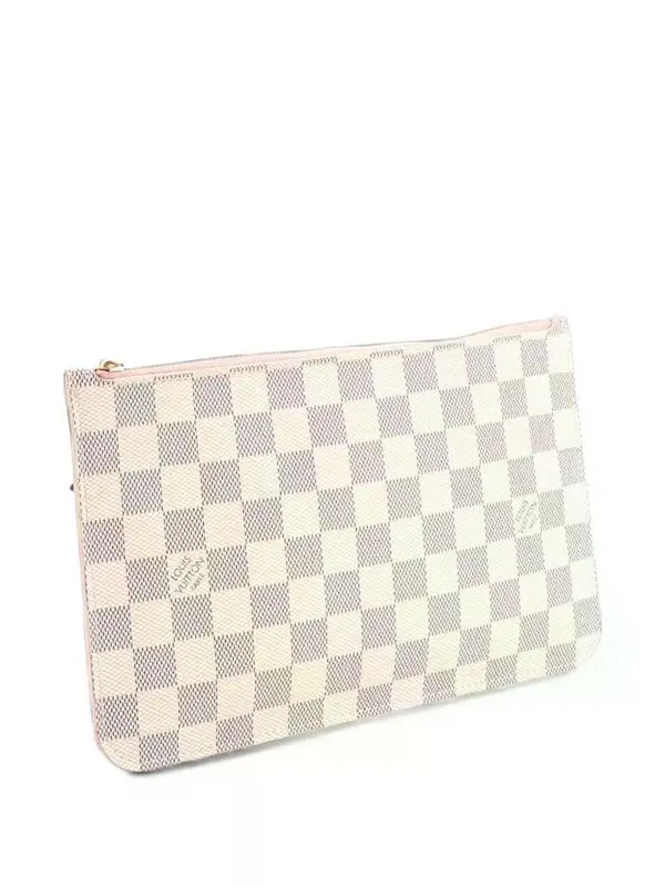 LOUIS VUITTON Neverfull Pochette Damier Large Pouch