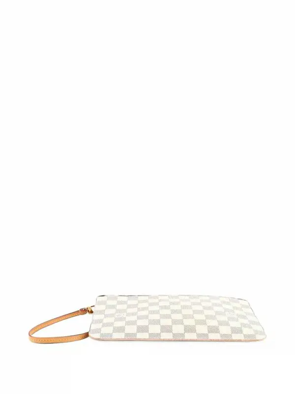 LOUIS VUITTON Neverfull Pochette Damier Large Pouch