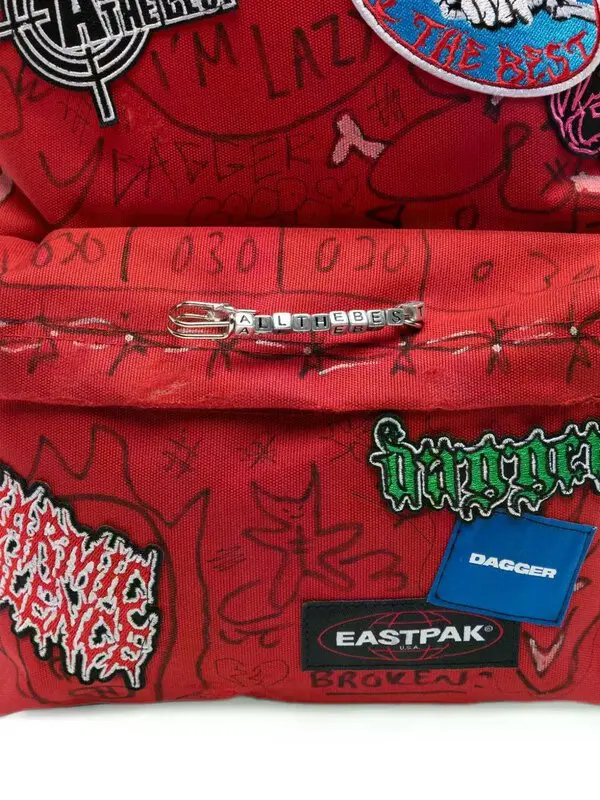 DAGGER X Eastpack Patch-detail Graphic-print Backpack