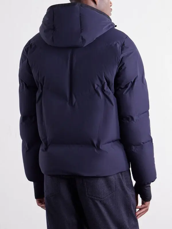 Moncler Angren Hooded Quilted Poplin Down Ski Jacket