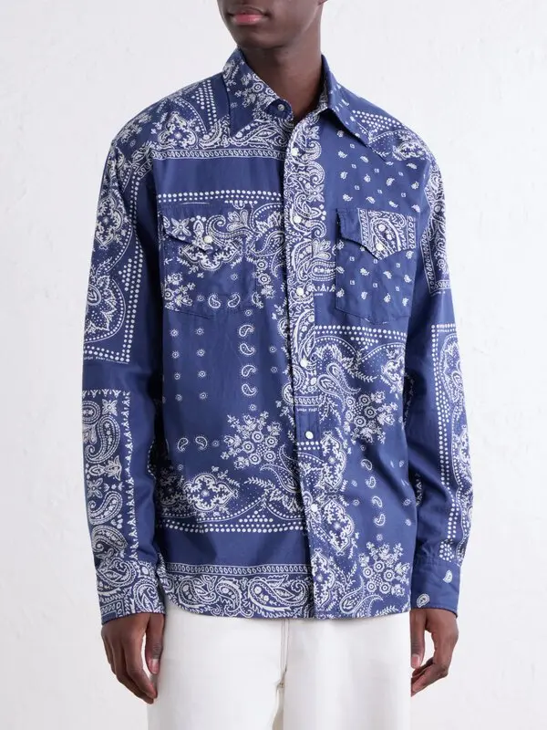 Kapital Bandana-print Cotton Shirt