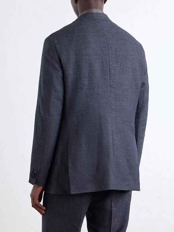 KAPTAIN SUNSHINE Woven Wool, Linen And Hemp-blend Suit Jacket