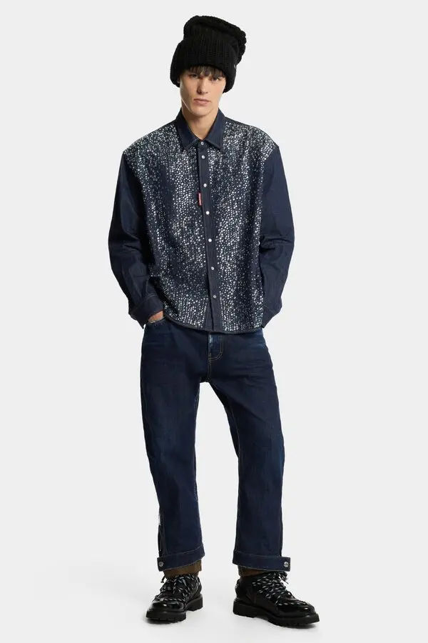 Dsquared2 Dark Aviator Bro Jeans - Fantasy