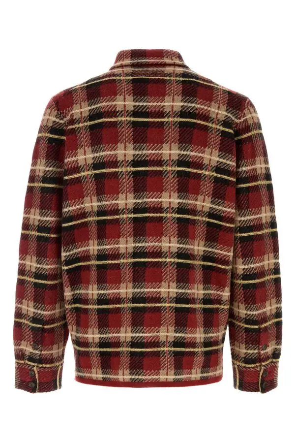 Guest In Residence Plaid Shirt Jacket