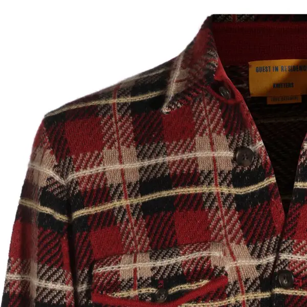Guest In Residence Plaid Shirt Jacket