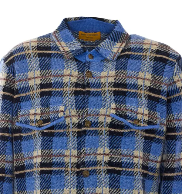 Guest In Residence Checked Button-up Shirt