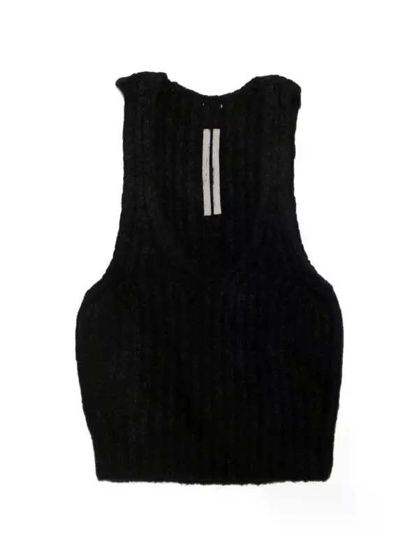Rick Owens Knit Tank Top - Black