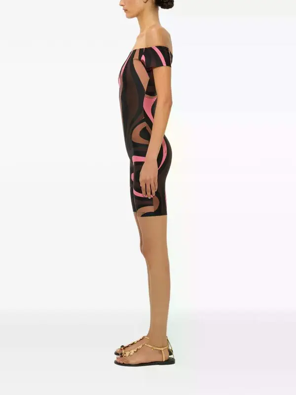 Emilio Pucci Marmo Print Jumpsuit