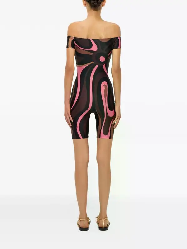 Emilio Pucci Marmo Print Jumpsuit