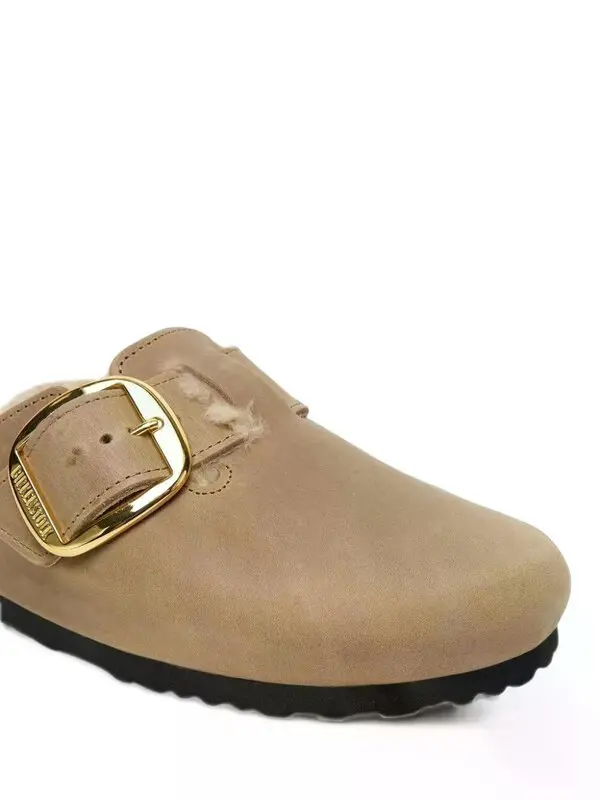 BIRKENSTOCK Boston Big Buckle Shearling Shoes
