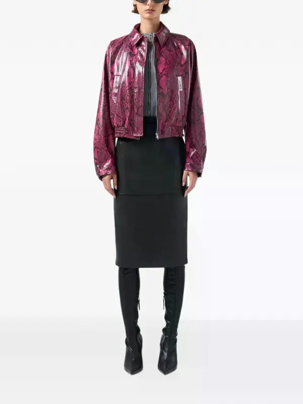 Gcds High-waisted Pencil Midi Skirt