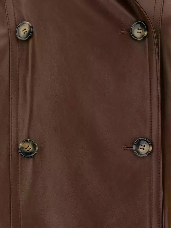Alberta Ferretti Double-breasted Biker Jacket