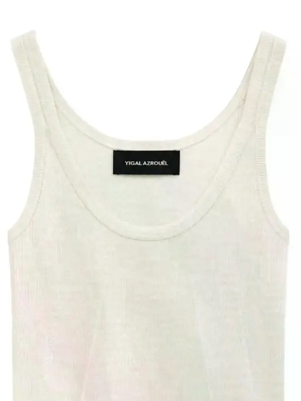 Yigal Azrouël Fine-rib Tank Top