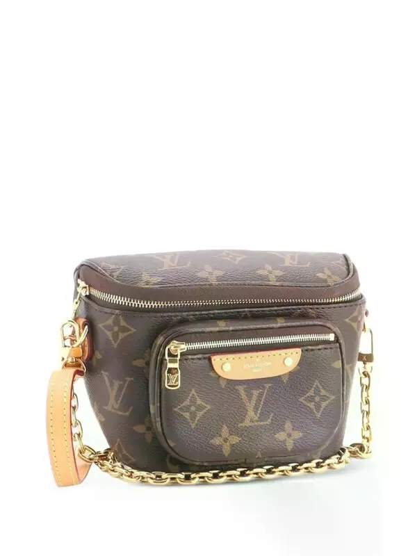 LOUIS VUITTON Bum Bag Monogram Canvas Mini Belt Bag