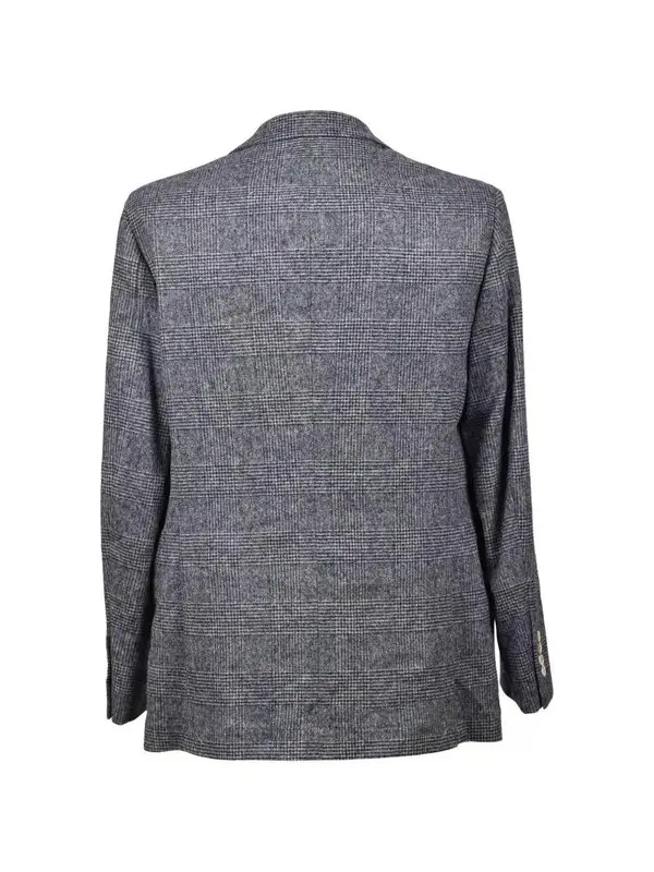 Brunello Cucinelli Prince Of Wales Suit - Blue