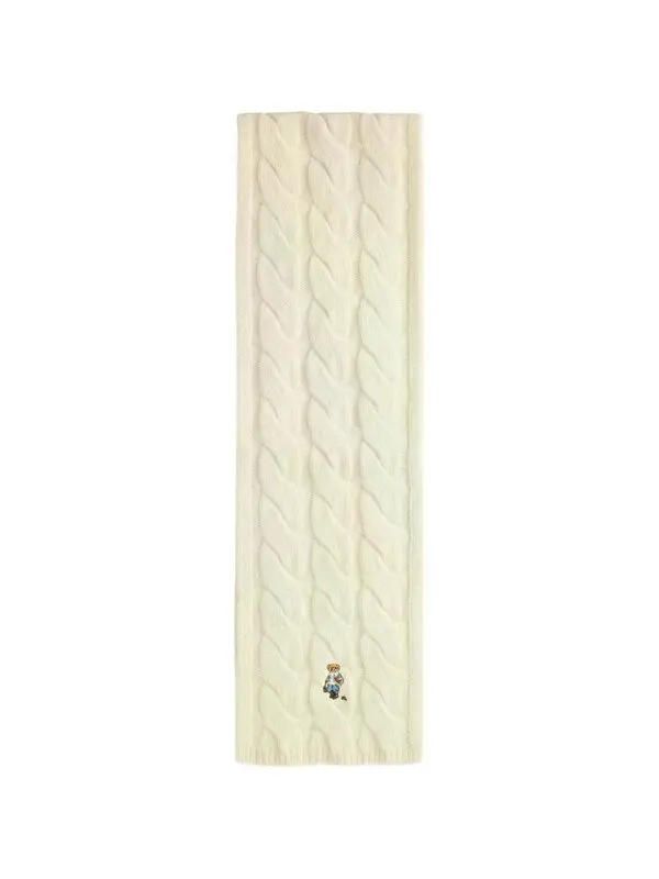 Polo Ralph Lauren Polo Bear Cable-knit Scarf